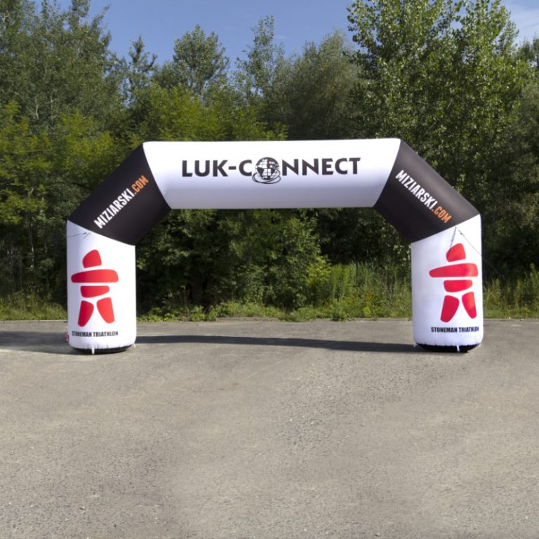 Startbogen mit Logo bedrucken | FAN Line | BOOST